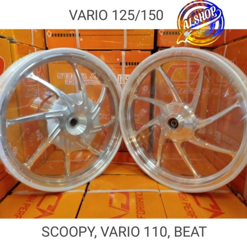 Jual VELG RACING DELKEVIC HONDA VARIO 110 HONDA BEAT FI NEW SCOOPY FI ...