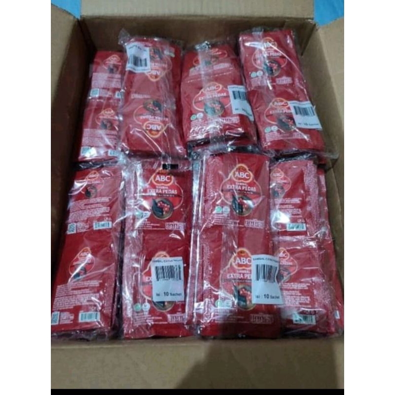 Jual SAOS ABC EXTRA PEDAS 15GR 1 RENCENG ISI 10 PCS | Shopee Indonesia