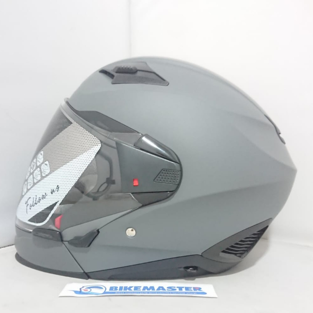 Jual Helm Zeus ZS-611C Matt Grey11C Modular New!! | Shopee Indonesia
