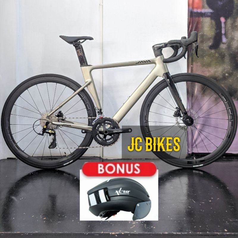 Jual Sepeda Balap Roadbike JAVA SILURO 6 TOP UCI Aero 2x12 Speed ...