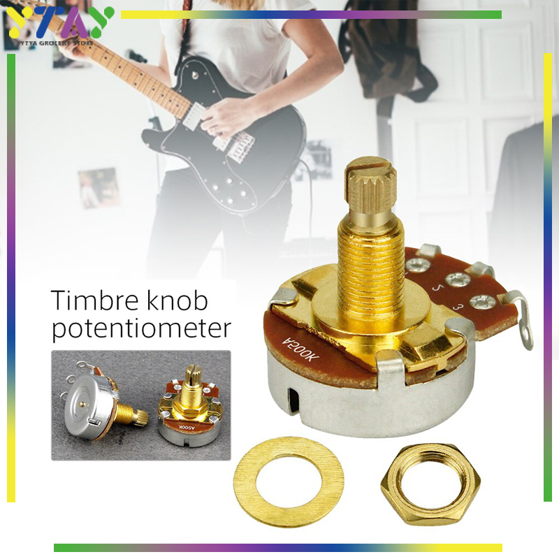 Jual Potensio Gitar Chookyy/Panel Potentiometer Gitar/Copper Shaft Pot ...