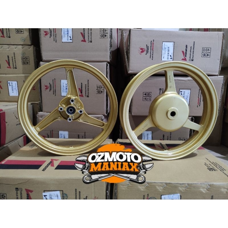 Jual Velg V-Rosso Venom Rocket Palang 3 (Motif Daytona) Mio / Beat ...