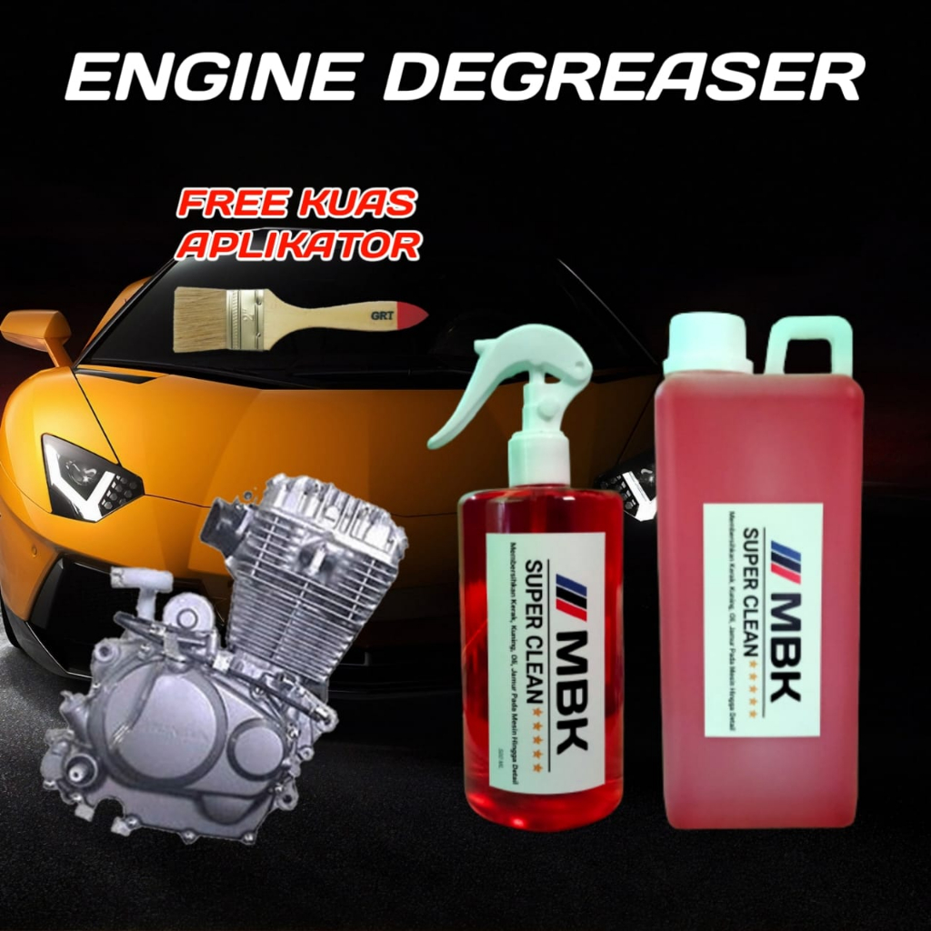 Jual Pembersih Kerak karat Mesin Motor Mobil Engine Degreaser Super Ampuh Original 100% | Shopee ...