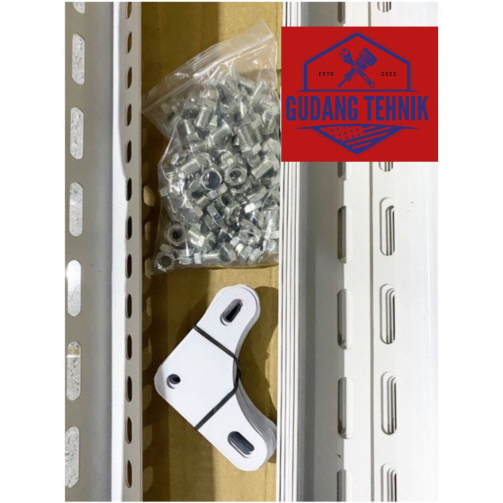 Jual Besi Siku / Rak Siku / SIKU LUBANG TEBAL 2,2 MM OSIRIS BERAT 3,1 ...