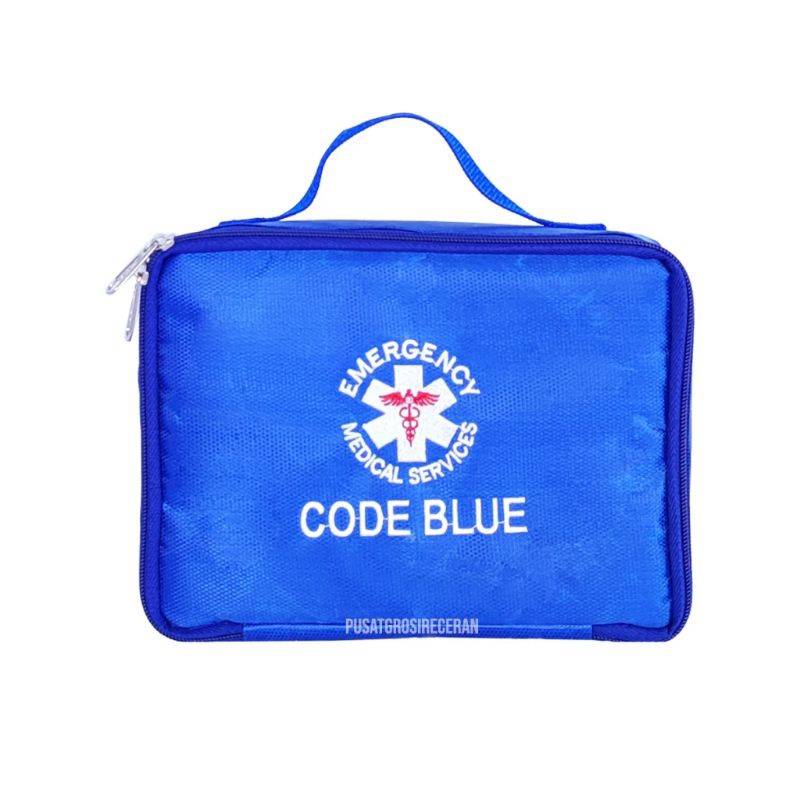 Jual CODE BLUE Tas Medis Emergency Kit Perlengkapan Alat Medis P3K SAR ...