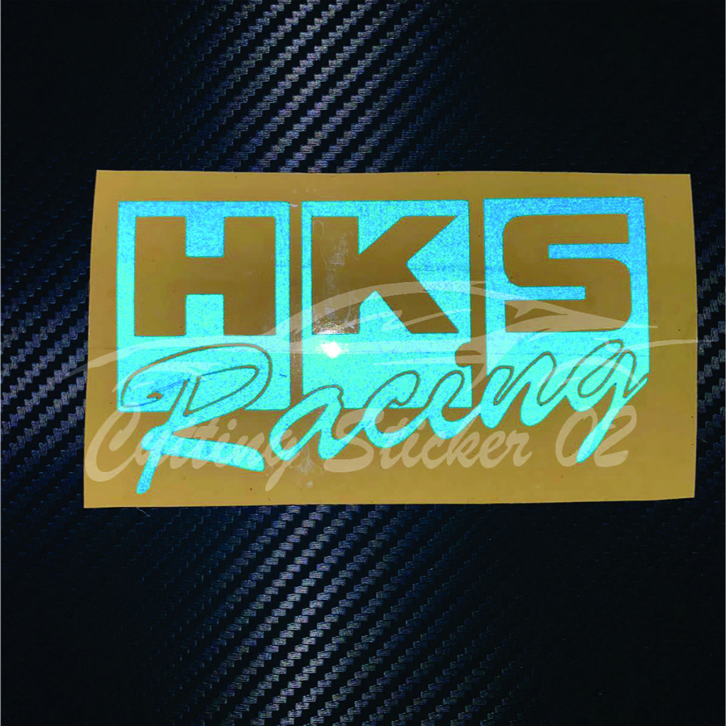 Jual STICKER HKS RACING STICKER MOTOR MOBIL CUTTING STICKER HKS RACING ...