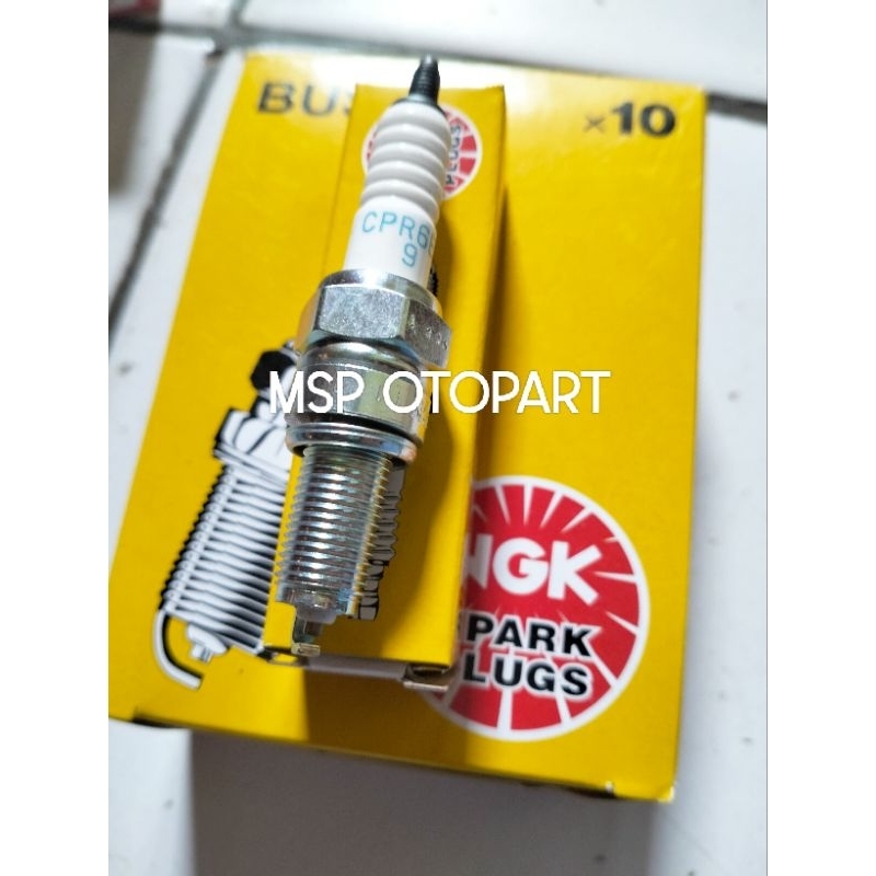 Jual ORIGINAL BUSI NGK CPR6EA-9 Honda BeAT Scoopy Spacy Vario Supra X ...