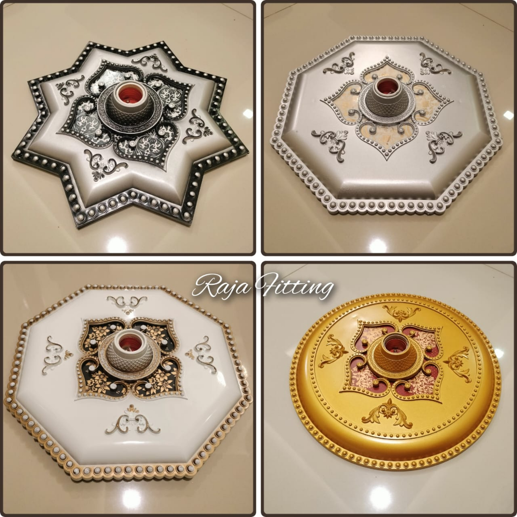 Jual Fiting Lampu Plafon PVC 30x30 E27 Tahan Lama | Shopee Indonesia