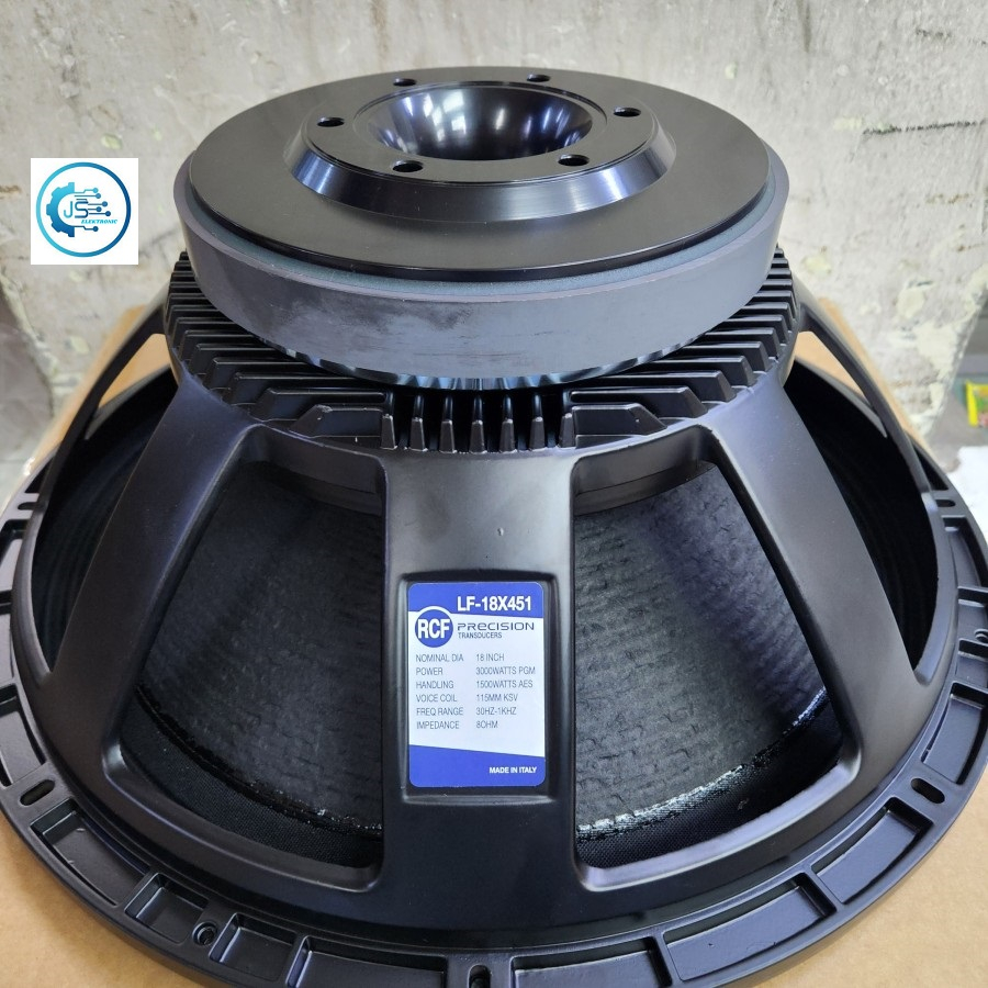 Jual speaker komponen rcf lf18x451 18 x451 18inch subwoofer | Shopee ...