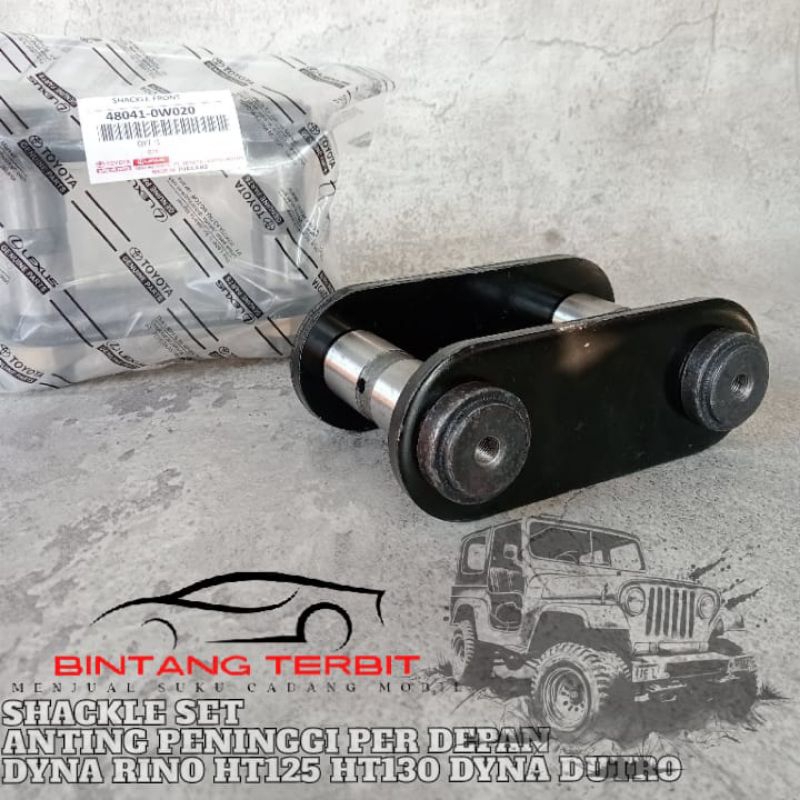 Jual SHACKLE SET ANTING PER DEPAN RINO HT125 HT 130 DUTRO | Shopee ...