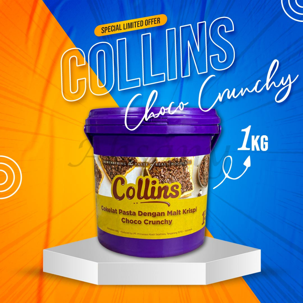 Jual Selai Collins Choco Crunchy 1kg | Shopee Indonesia
