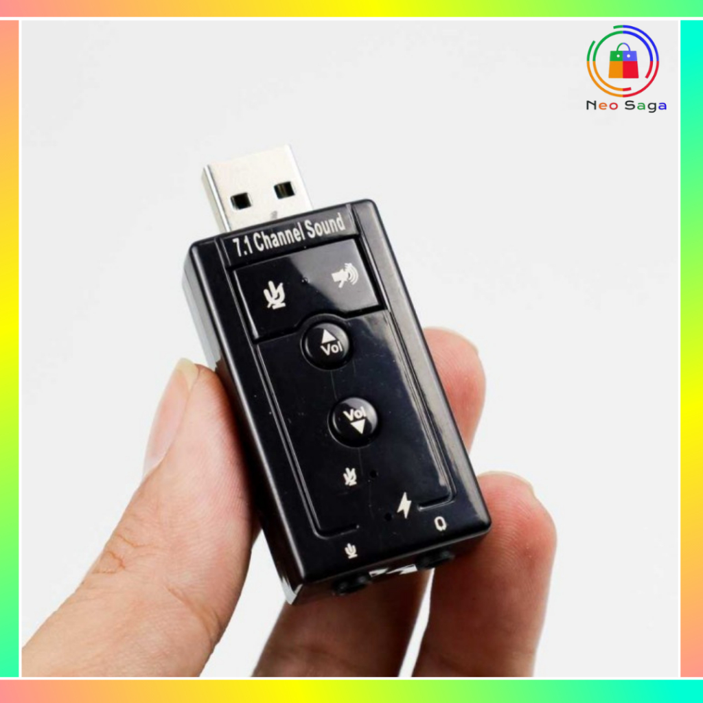 Jual Sound Card Adapter USB 7.1Channel External 7.1 Channel Soundcard Audio | Shopee Indonesia