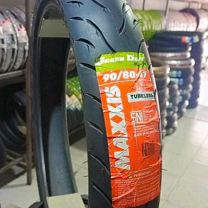 Jual Ban maxxis Greendevil ukuran 90/80-17 tubeless Cocok untuk dipakai ...
