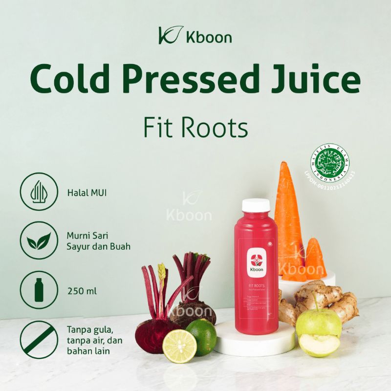 Jual Cold Pressed Juice Fit Root 250ml | Shopee Indonesia