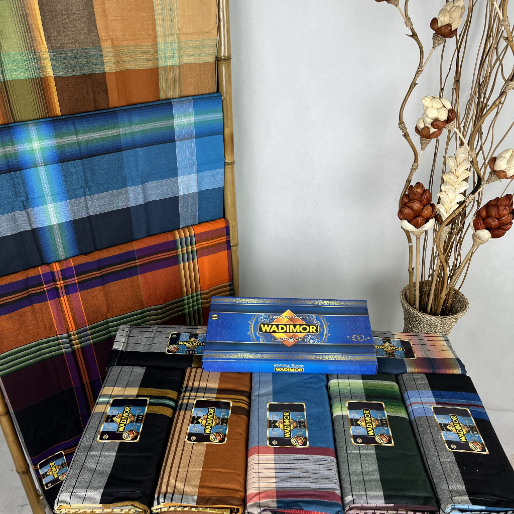 Jual Sarung Wadimor Ceria Motif Padang - Sarung Tenun Premium Motif ...
