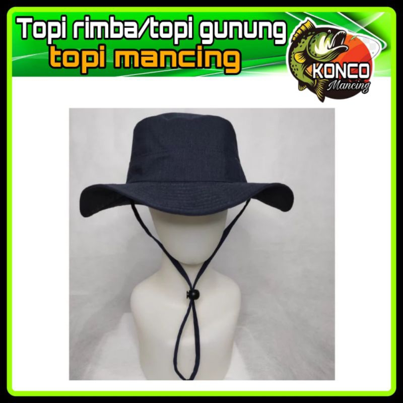 Jual topi rimba/topi gunung/topi mancing | Shopee Indonesia