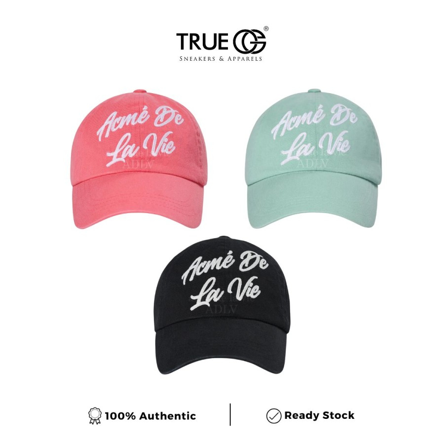 Jual Acme De La Vie ADLV Big Script Chain Embroidery Ball Cap Authnetic ...