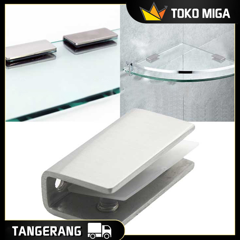Jual 55mm Ambalan Kaca Jepit 304 Stainless Jepit Kaca Penjepit Glass ...