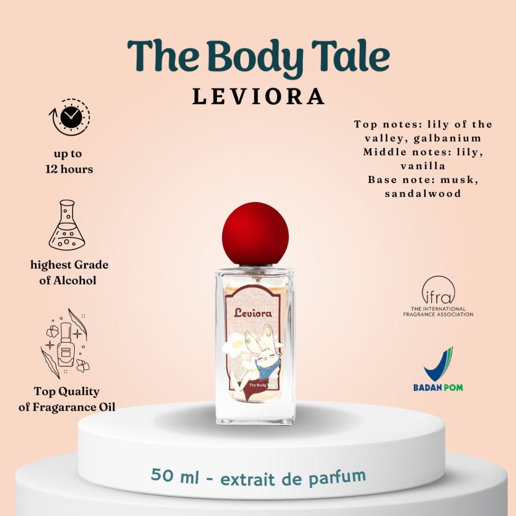 Jual THE BODY TALE LEVIORA 50ML | EXTRAIT DE PARFUM | Shopee Indonesia