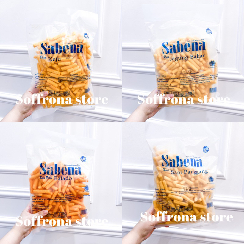 Jual SABENA STICK 150 gram snack makanan ringan rasa sapi panggang ...