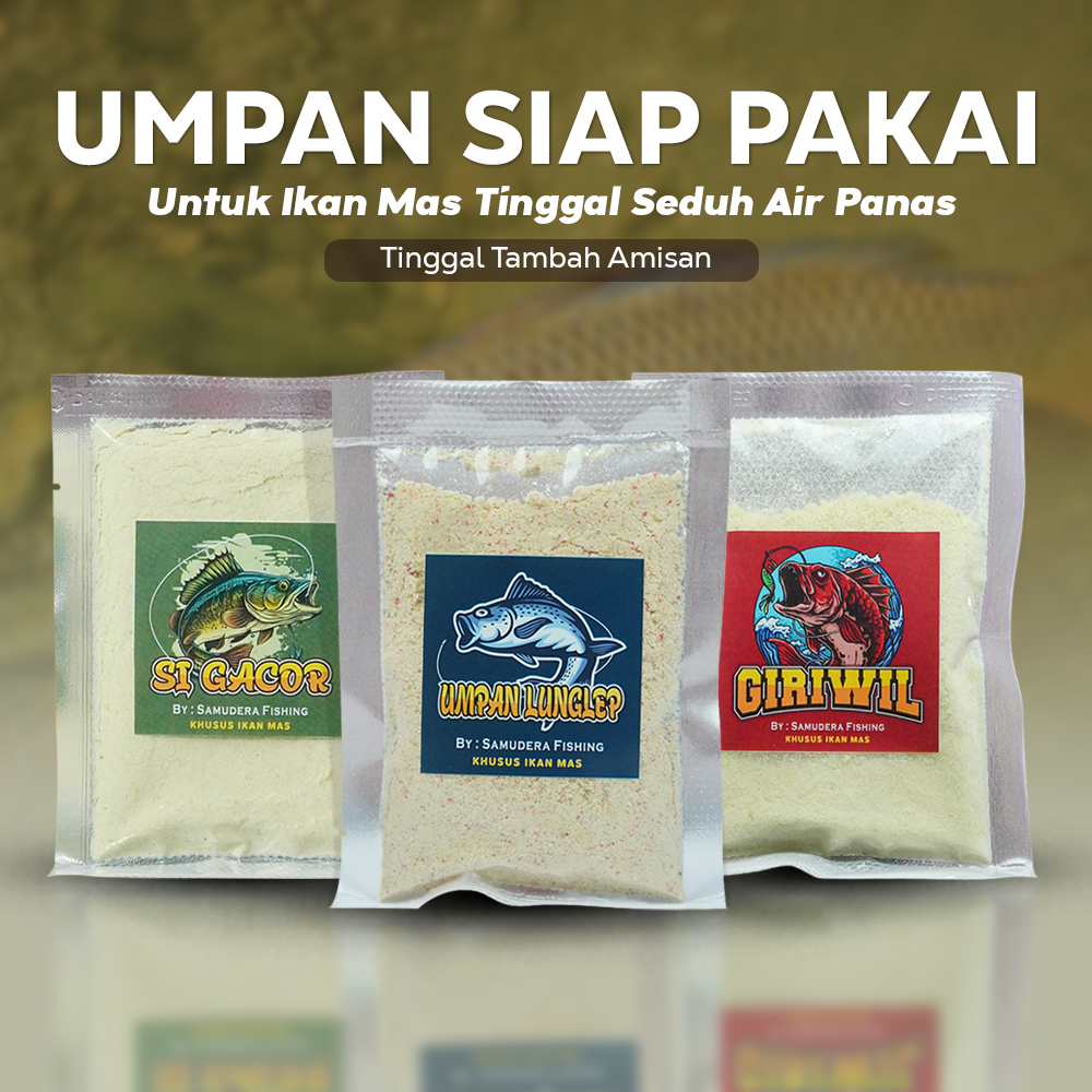 Jual Umpan Ikan Mas Gacor Untuk Ikan Rame Kolam Harian Lomba Kilo ...