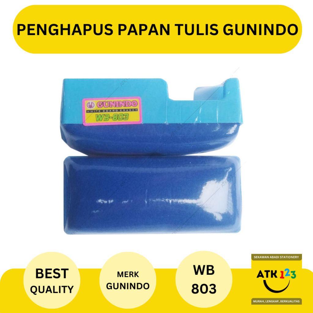 Jual Penghapus Spidol Boardmarker / Penghapus Papan Tulis Gunindo WB ...
