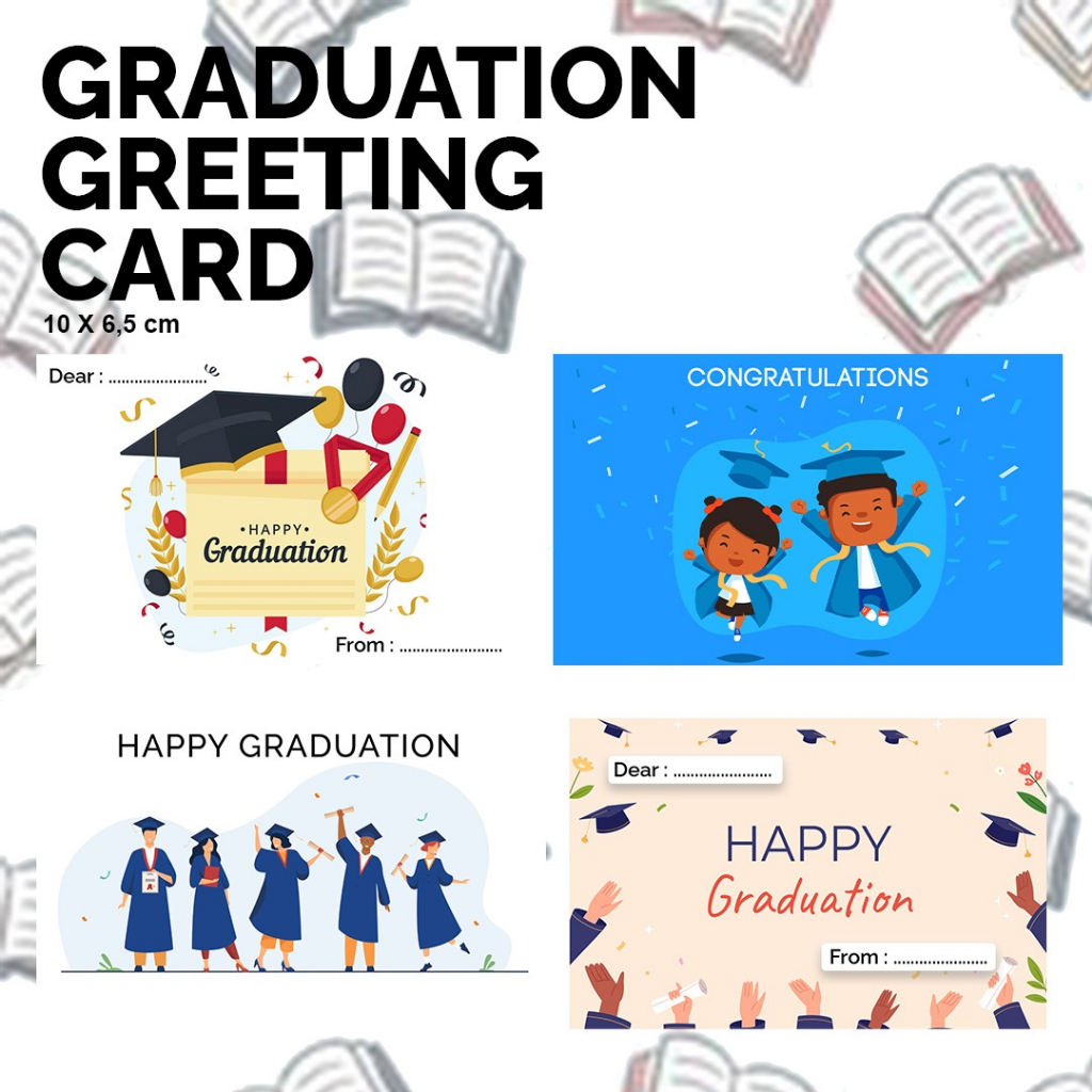 Jual Greeting Card GRADUATION / Gift Card Kartu Ucapan Gradu Hari ...