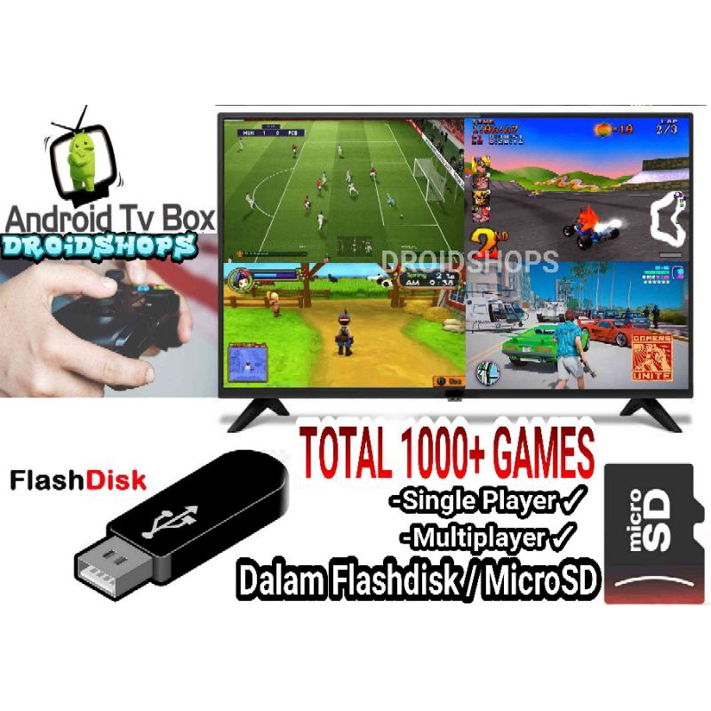 Jual MicroSD / Flashdisk Games Buat Android TV Box STB | Shopee Indonesia