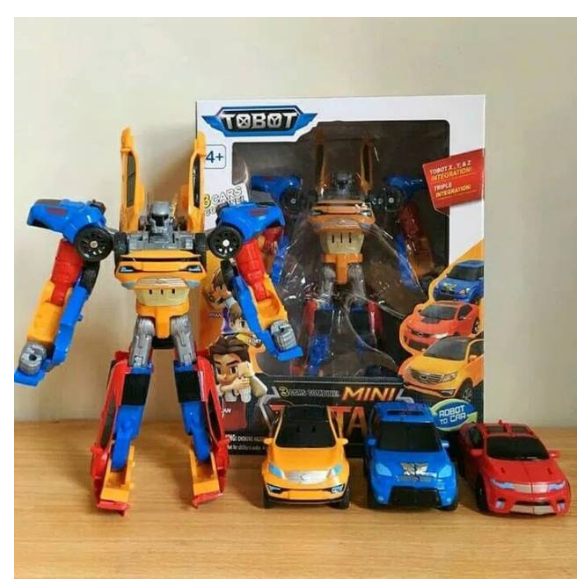 Jual Mainan Tobot Tritan Mainan Robot 3in1 Mainan Robotan Murah ...