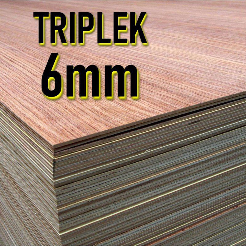 Jual Triplek potong 100cm x 200cm 6mm.triplek 6mili. triplek custom ...