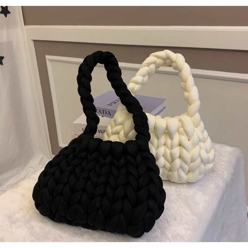 Jual Chunky bag yarn/korean bag | Shopee Indonesia