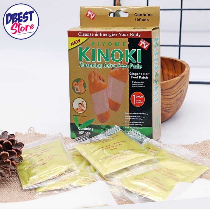 Jual Kinoki Gold / Putih 10pcs Koyo Herbal Kaki Penghilang Racun Dalam ...
