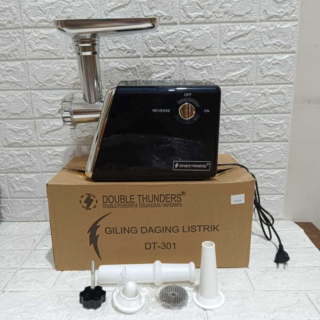 Jual Mesin Giling Daging Double Thunder DT-301 Mesin Giling Daging Elektrik | Shopee Indonesia