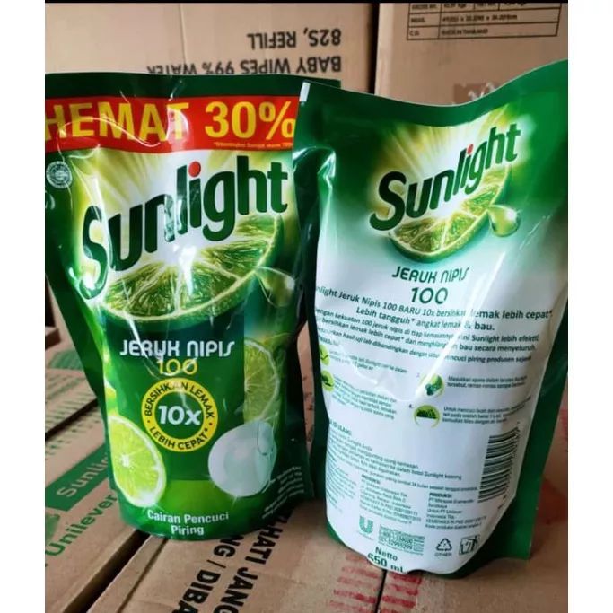 Jual sunlight sabun cuci piring jeruk nipis 460 ml | Shopee Indonesia