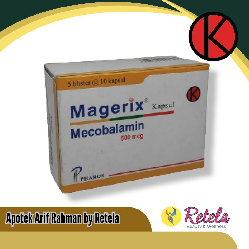 Jual MAGERIX 500MCG 1 STRIP 10 TABLET | Shopee Indonesia