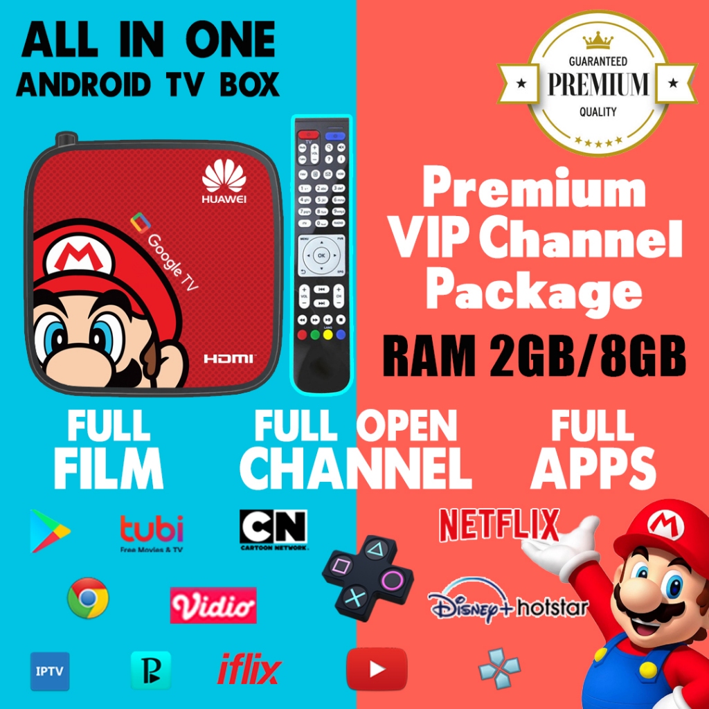 Jual SMART ANDROID TV BOX RAM 2GB | FULL CUSTOM | FULL CHANNEL & FILM ...