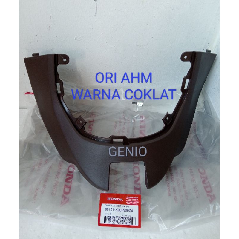 Jual 80151-K0J--N00 COVER CENTER SAMBUNGAN BODY GENIO WARNA COKLAT ORI ...