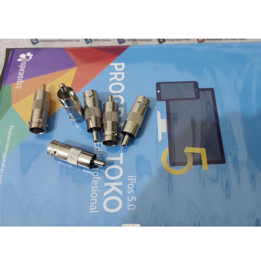 Jual Konektor BNC CCTV | Konektor Sambungan BNC | Konektor BNC to RCA | Konektor BNC Cabang ...