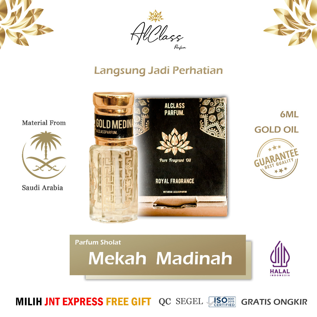 Jual Alclass Parfum - Parfum Sholat Madinah Mekkah Arab Ar Raudhah ...