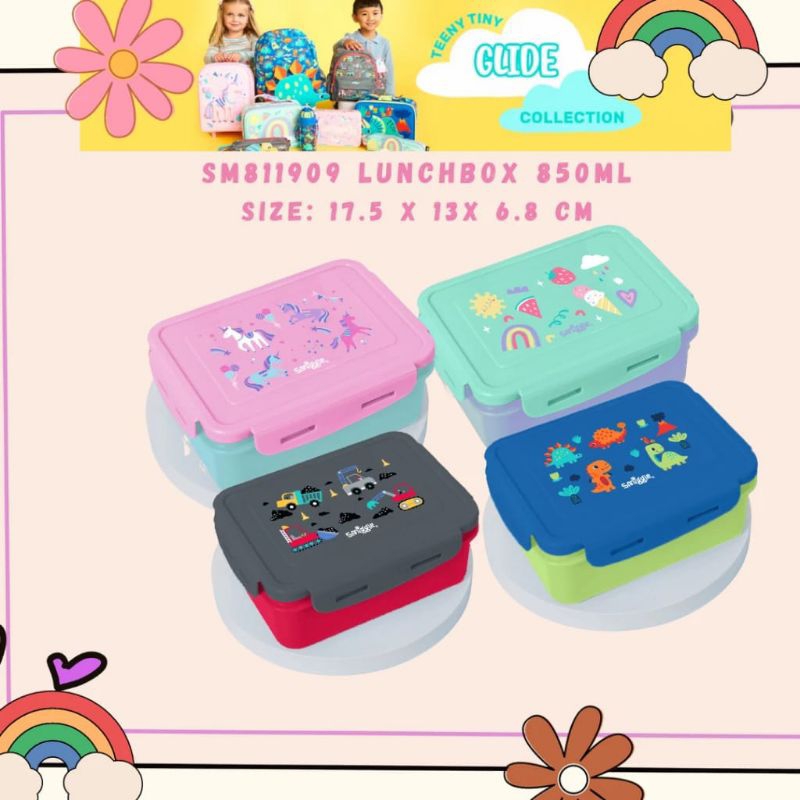 Jual lunchbox smiggle/kotak makan smiggle | Shopee Indonesia