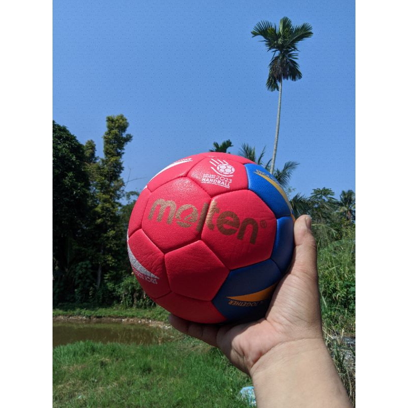 Jual BOLA TANGAN ( HANDBALL ) SIZE 2 BONUS JARING & PENTIL | Shopee ...