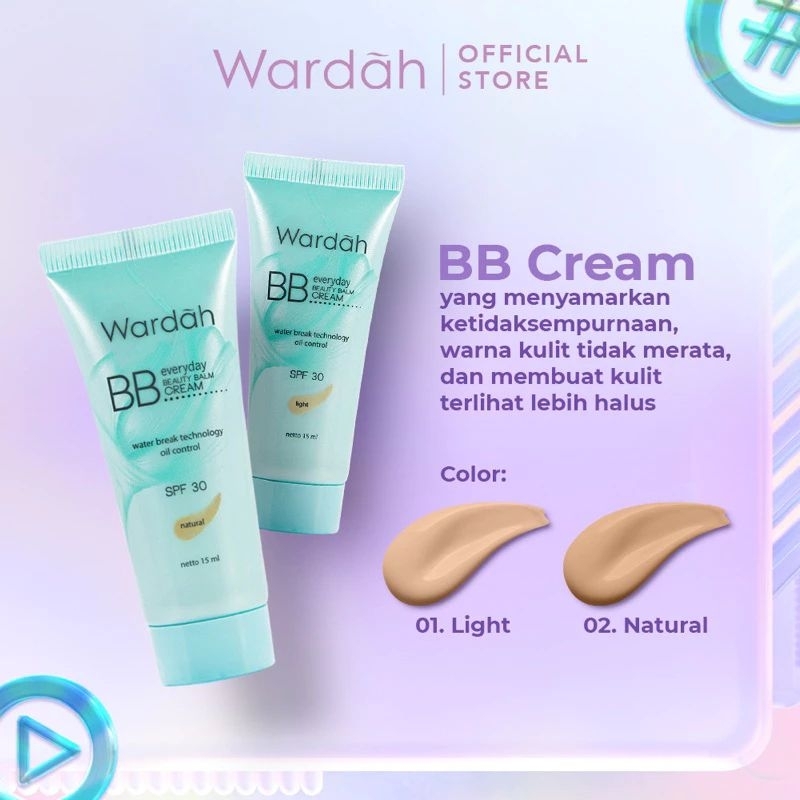 Jual Wardah Everyday BB Cream 15 ml | Shopee Indonesia
