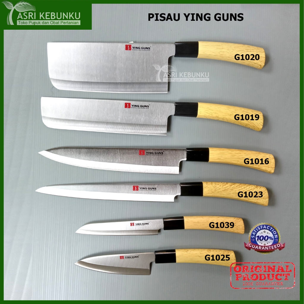 Jual Pisau Ying Guns Serbaguna Stainless Steel Tajam Berkwalitas Tingg ...