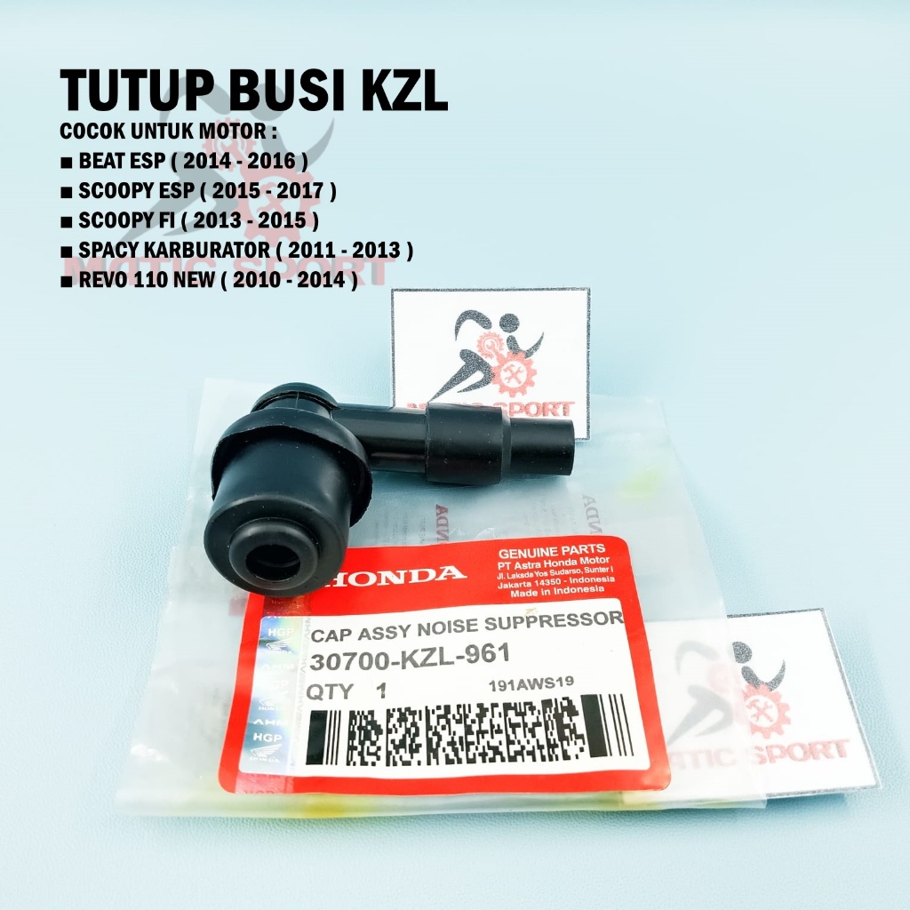 Jual Tutup Busi KZL Honda Beat Esp Scoopy Esp Scoopy Fi Spacy ...