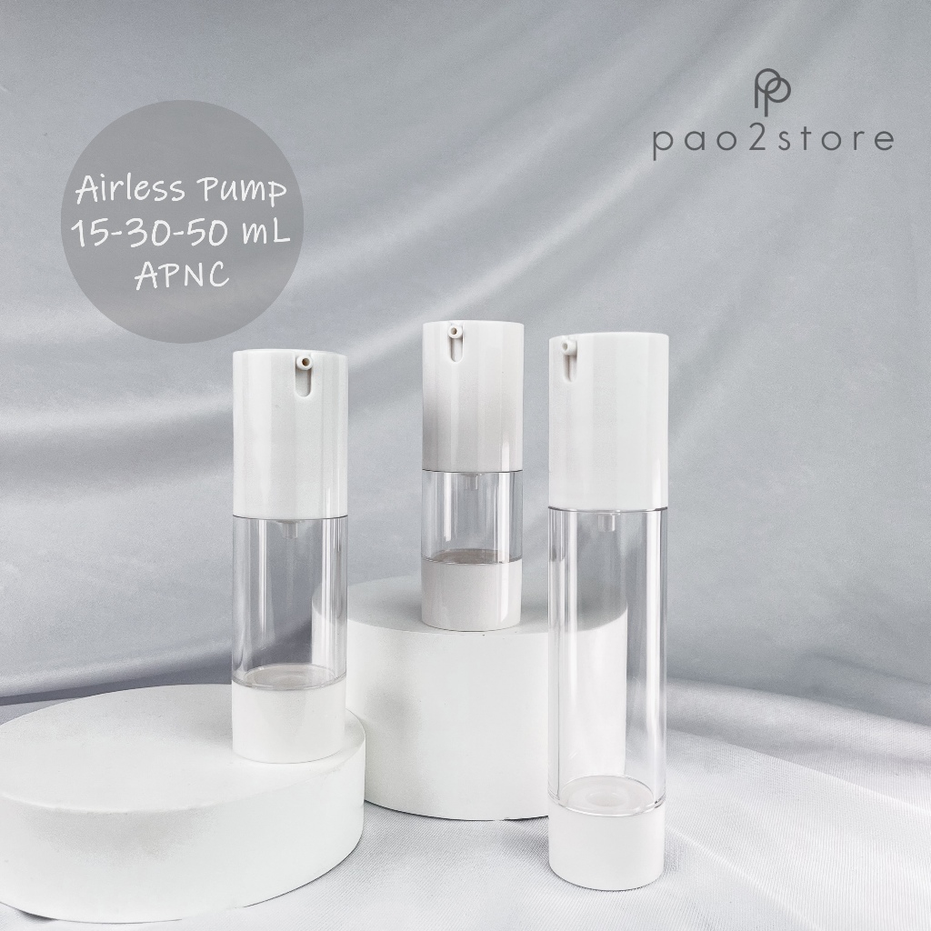 Jual Botol Airless PUMP - Serum / Lotion Skincare Travel Size Treatment ...
