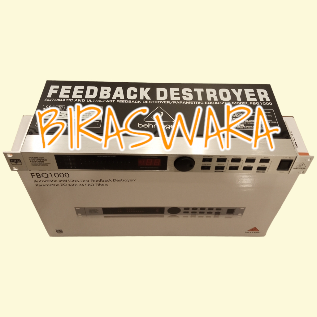 Jual BEHRINGER FBQ1000 FEEDBACK DESTROYER GBQ 1000 AUTOMATIC ANTI ...