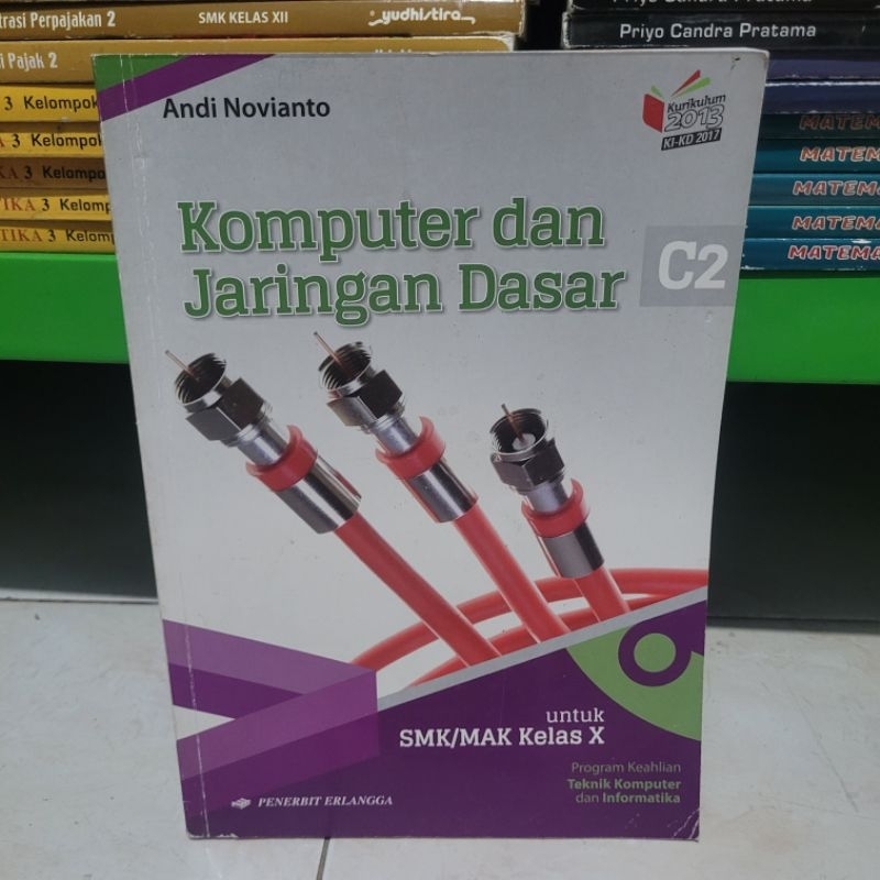 Jual BUKU BEKAS ERLANGGA - KOMPUTER DAN JARINGAN DASAR KELAS 1 SMK K13 ...