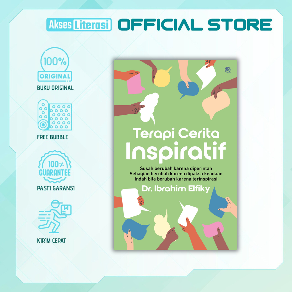Jual Buku Motivasi - Terapi Cerita Inspiratif - Dr. Ibrahim Elfiky ...