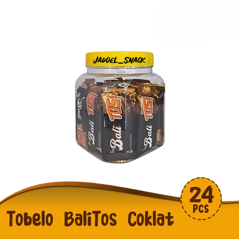 Jual GROSIR - Balitos Toples Choco 24 x 14 gr Rasa Cokelat Crispy by Jadoel_Snack | Shopee Indonesia