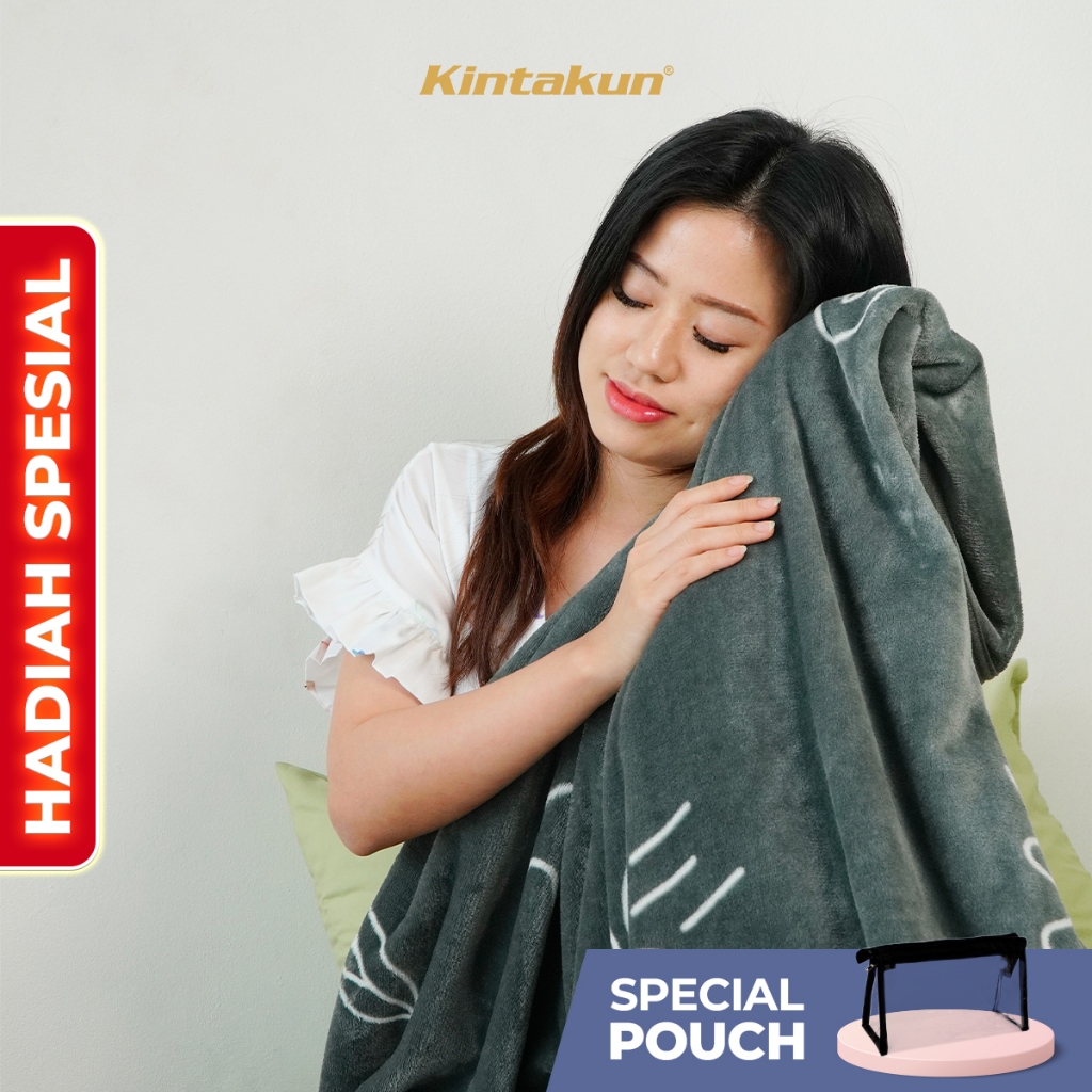 Jual Kintakun Selimut Flannel 160 Motif Baru Polyester Anti Alergi ...